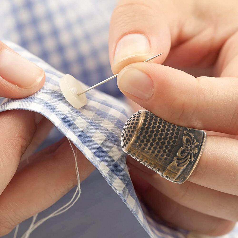 8 Pcs Handarbeit Fingerhüte Nähen Fingerhut Fingerschutzring | eBay