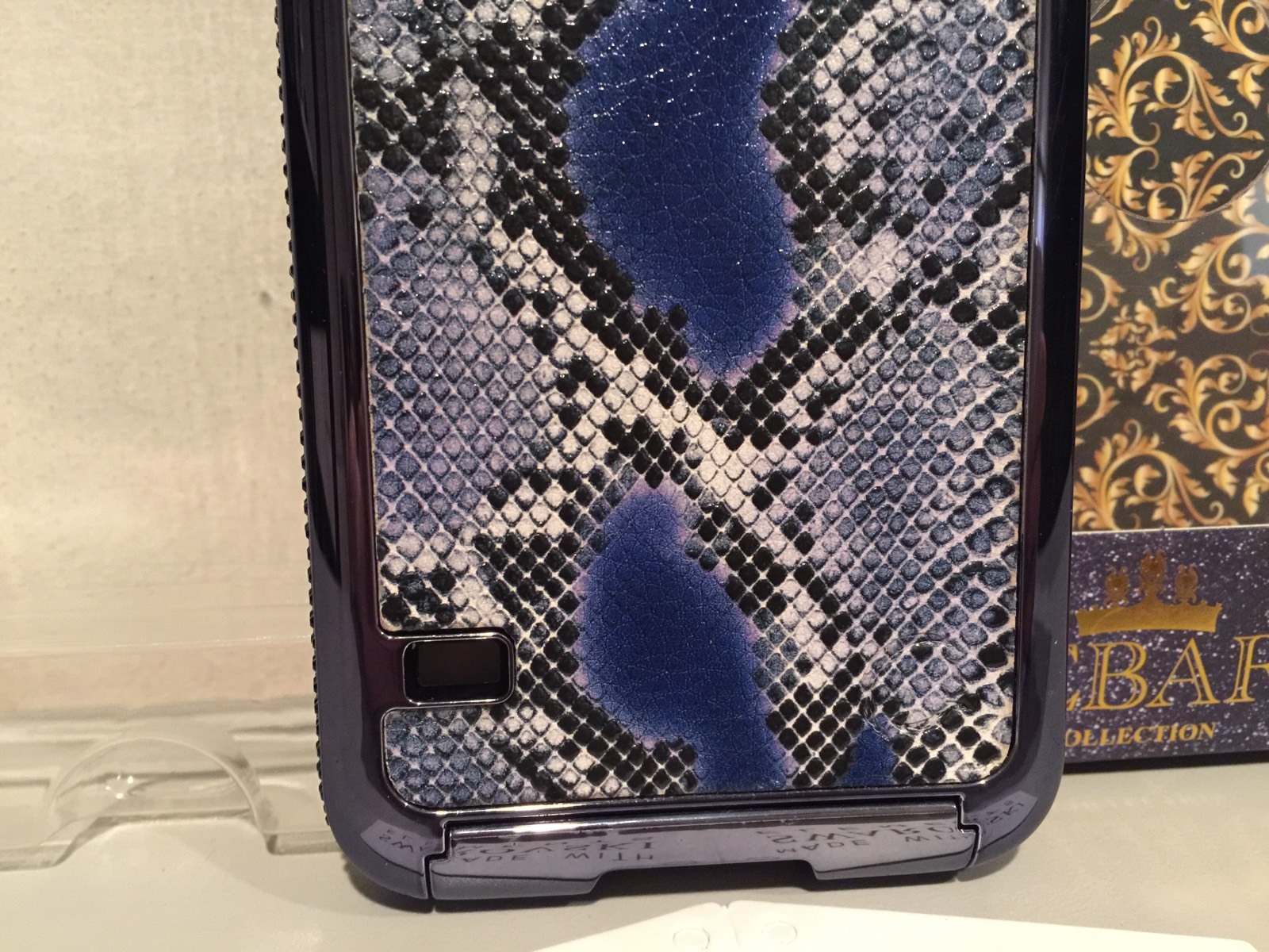 CELLAIRIS DEBARI SWAROVSKI CRYSTAL AMITY BLUE SNAKE PHONE CASE SAMSUNG ...