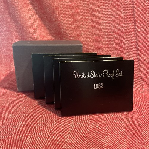 4 x 1982-S US Mint 6-Coin UNCIRCULATED CLAD Proof Set w/ OGP #16 | eBay