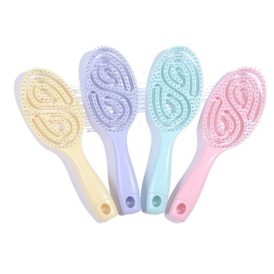 Skeletonized Scalp Massage Comb ABS Hair Styling Comb Hair | eBay