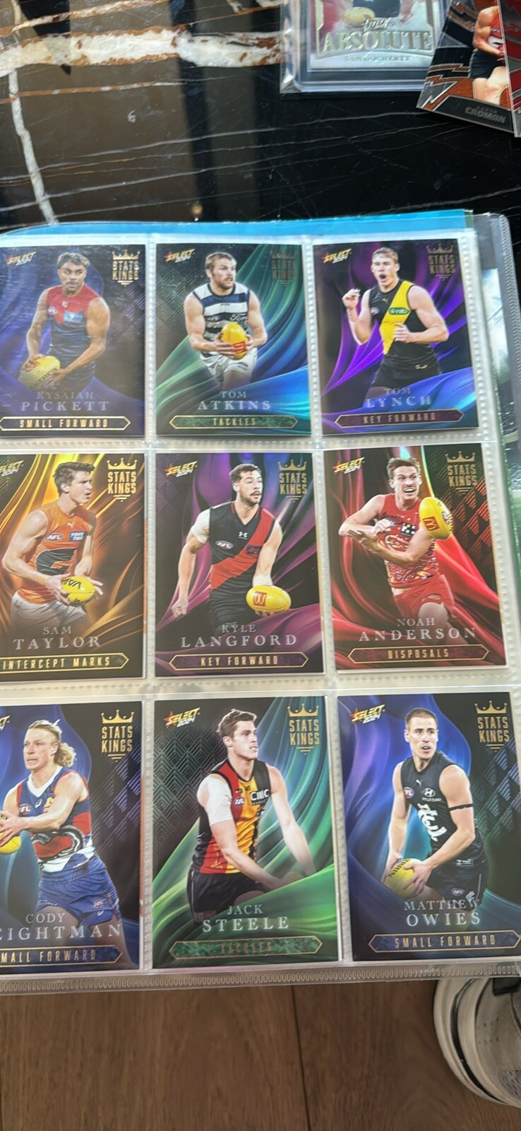2024 AFL SELECT FOOTY STARS Insert Card Bulk Lot Clearout 134 Cards | eBay