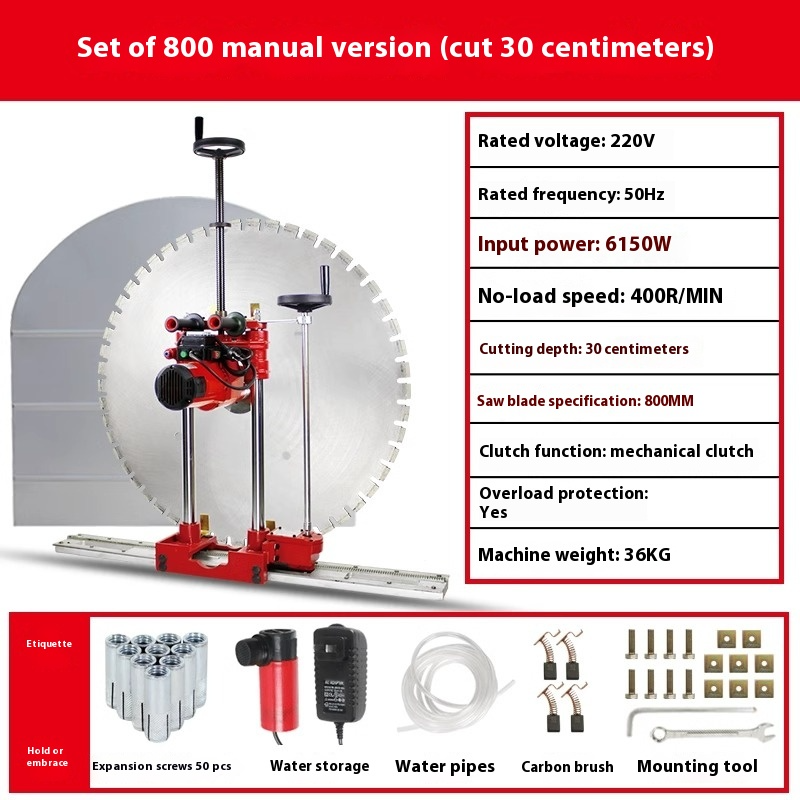 Wall Cutting Machine Automatic Reinforced Concrete Wall Cutting Machine ...