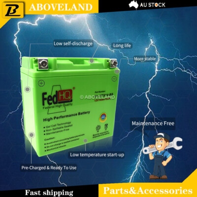 YTX14-BS GEL BATTERY 12V 14Ah FIT Piaggio-Gilera Runner 125 2010 2011 ...
