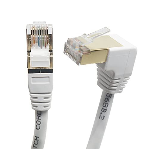 Cat6 Ethernet Cable 90 Degree Downward Right Angle Cat6 Right Angle ...