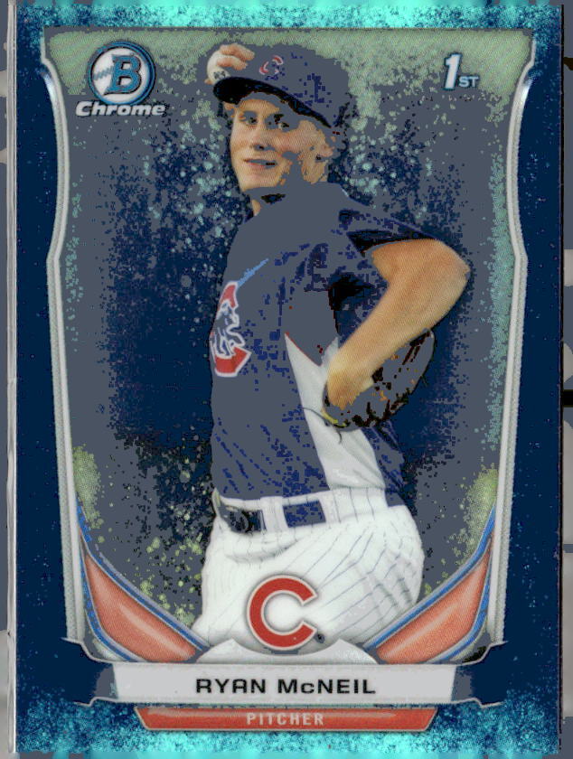 2014 Bowman Chrome #BCP59 Ryan McNeil Prospects Bubble Refractors #/99 ...
