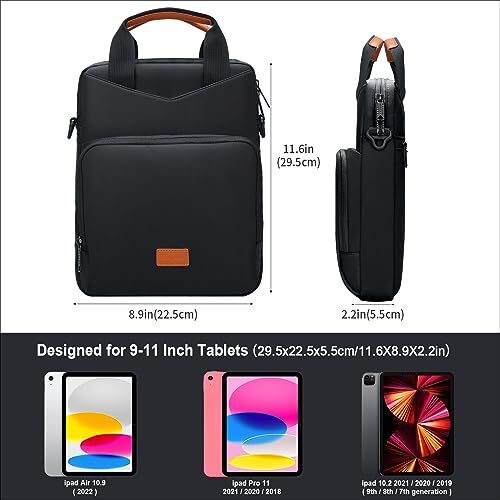 911 Inch Tablet Carrying Case With Shoulder Strap Padded Sleeve Bag For ...