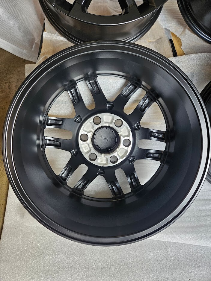 2024 18" Toyota Tacoma TRD Wheels OEM Rims Satin black | eBay