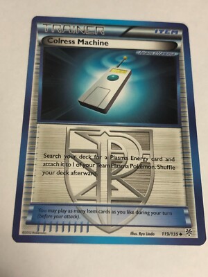 Pokemon Card Plasma Storm Colress Machine 119/135 Near Mint | eBay