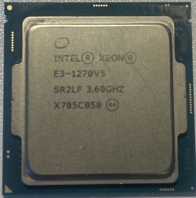 LOT OF 5 Intel Xeon E3-1230V5 3.40GHz Quad-Core Processor SR2LF LGA1151 ...