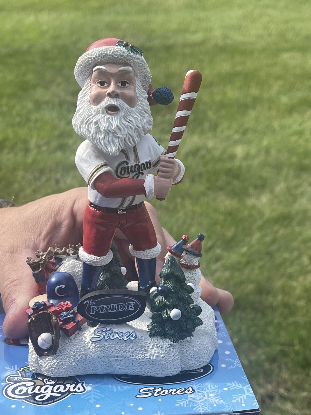 Kane County Cougars Santa Bobblehead Christmas SGA 7/20/24 | eBay
