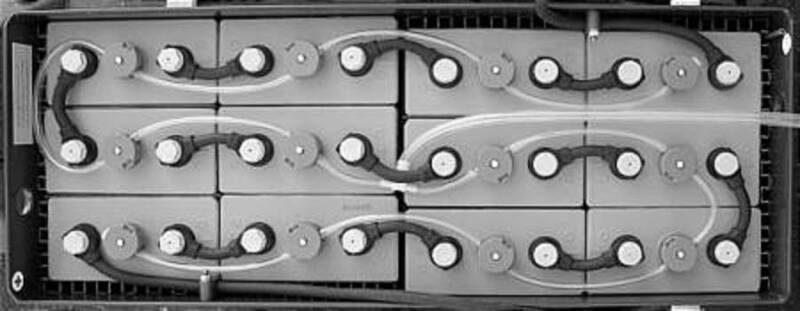 24 CELL 48V VOLT SINGLE POINT BATTERY WATERING SYSTEM FORKLIFT GOLF ...