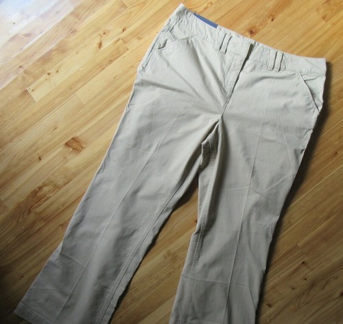 Tommy Hilfiger Janie Fit 18 R Khaki Stretch Comfort Dress Casual Pant ...