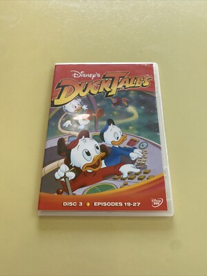 Ducktales DVD DISC 3 Volume 1 (DVD, 1987) Original Release 786936839944 ...