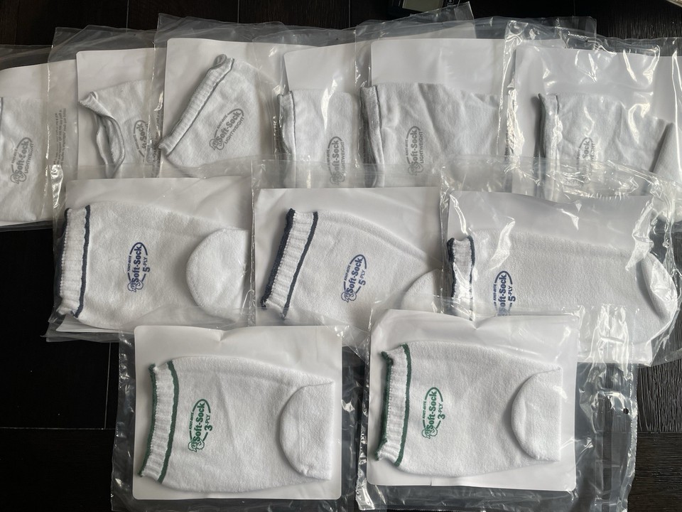 Knit-Rite Soft Sock ~ Light, 3 & 5-ply - Fits 1, 2 / 8-12" Reg X-Short ...