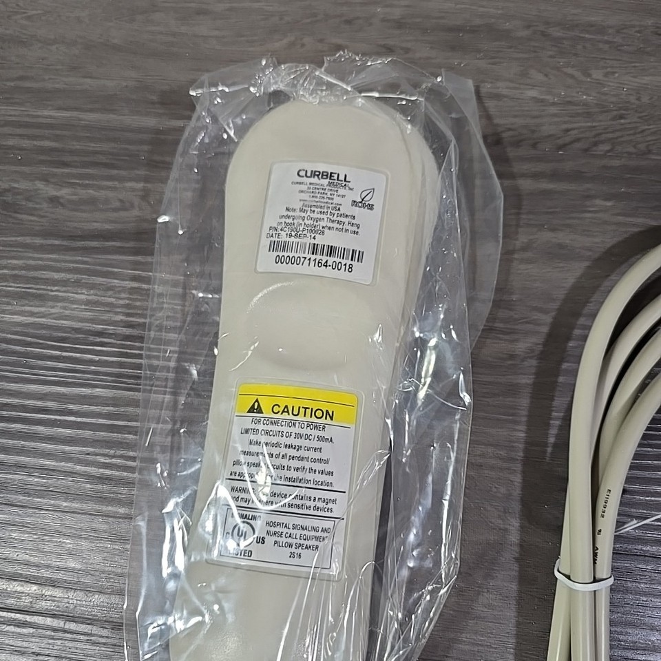 New Curbell GEN4 Pillow Speakers Nurse Call TV Remote 4C190u-p100028 | eBay