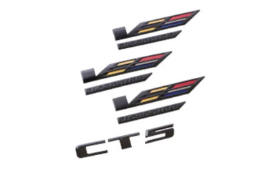 Genuine GM Exterior Trim Emblems CT5 V-Series Black 86596092 | eBay