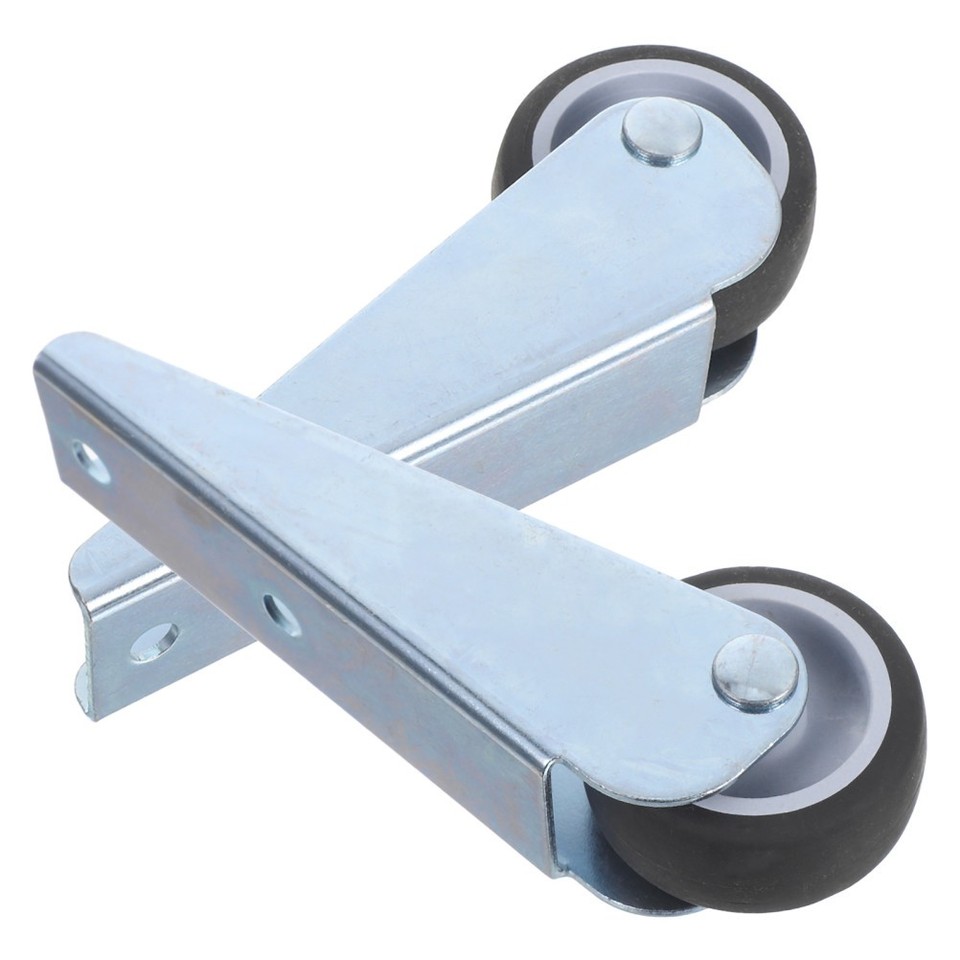 2 Pcs Sliding Door Rollers Replacement Furniture Moving Wheels Track ...