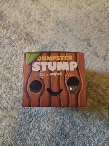 Dumpster Stump 100% Soft Christopher Lee Vinyl Figure Toy Dumpster Fire ...