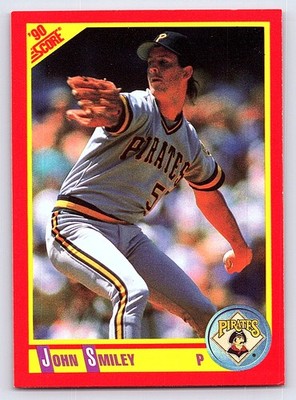 1990 Score #334 John Smiley Pittsburgh Pirates | eBay