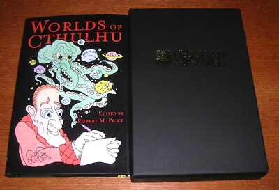 WORLDS OF CTHULHU H.P. LOVECRAFT CTHULHU MYTHOS SIGNED W/ DRAWING TIM ...