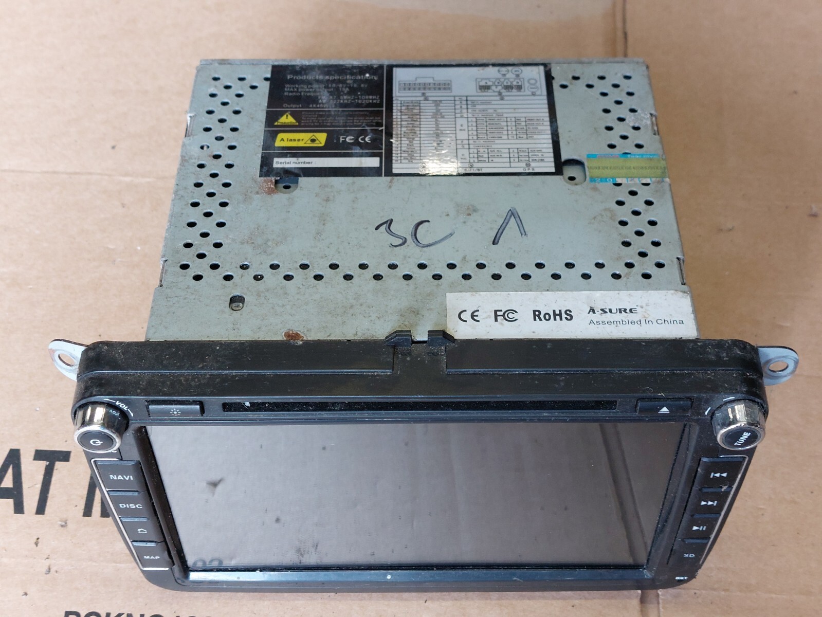 AFTERMARKET RADIO STEREO CD SAT NAV PLAYER HEAD UNIT. | eBay UK