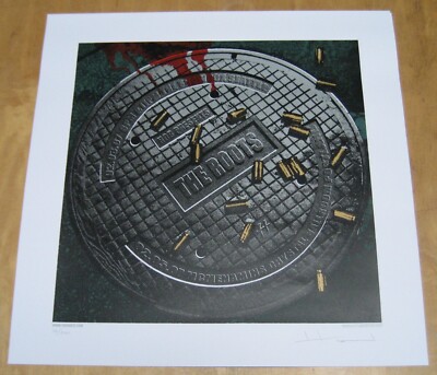 The Roots - Seattle - Portland - silkscreen poster - Justin Hampton | eBay