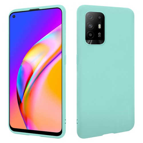 Hsp Étui de Portable pour Oppo A94 5G Turquoise Protection Silicone ...