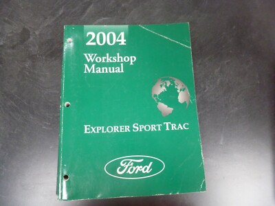 2004 Ford Explorer Sport Trac Shop Service Repair Manual XLS XLT ...