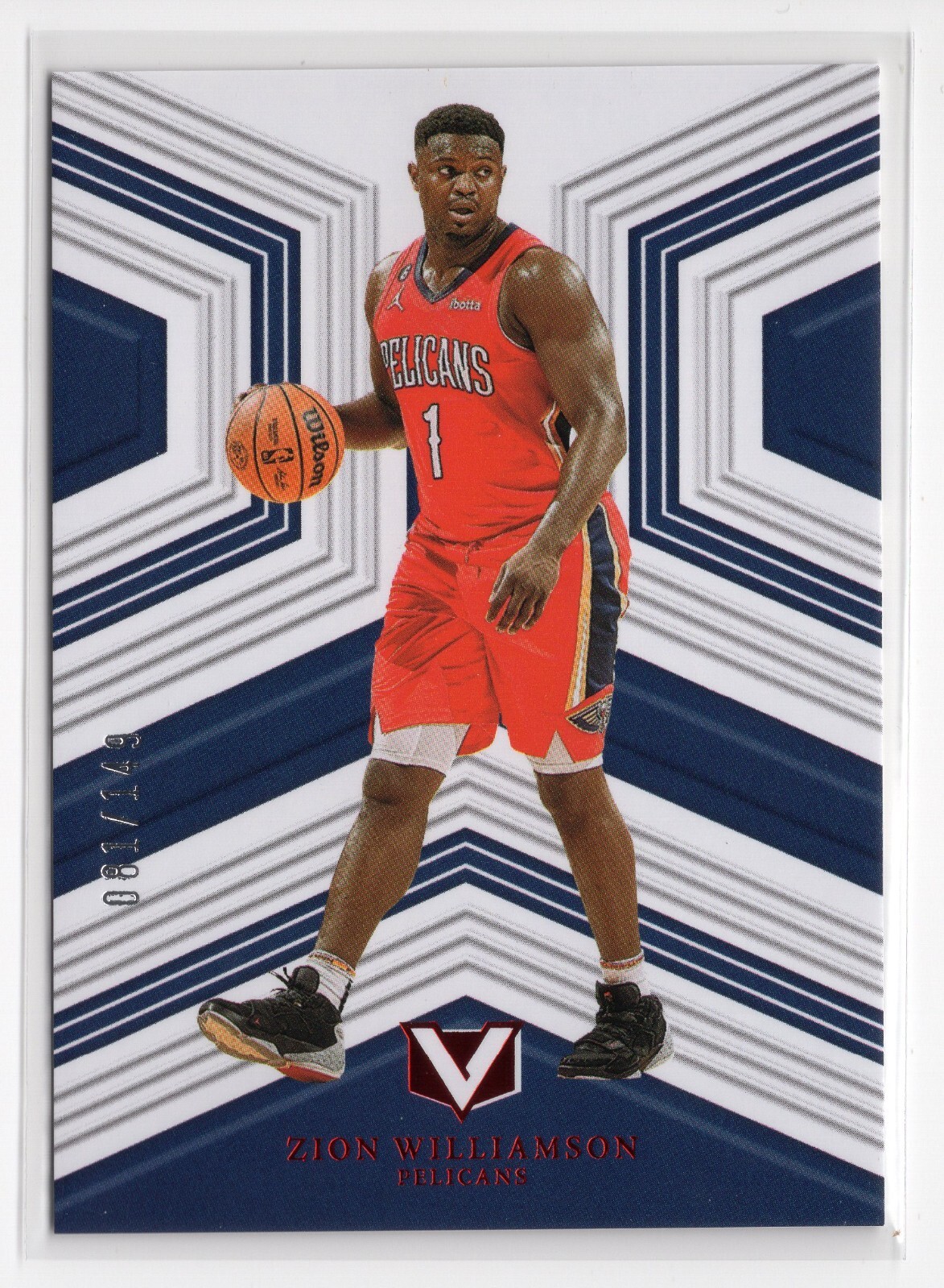 Zion Williamson 2022 Chronicles #190 Vertex - Red /149 Price Guide ...