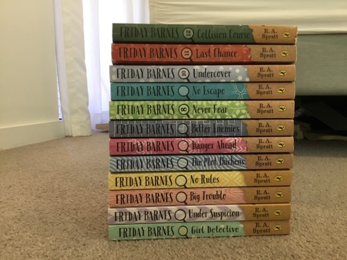 Friday Barnes by R.A.Spratt 12 Book Set | eBay Australia