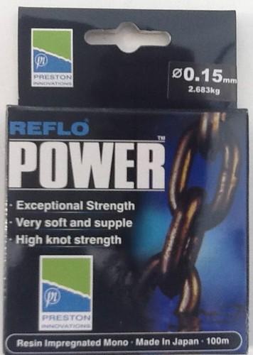 PRESTON INNOVATIONS REFLO POWER LINE - HOOK LENGTH MONO - 100M | eBay