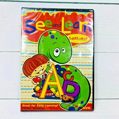 See and Learn Letters DVD, PreSchool, Kindergarten, 30 Mins NEW | eBay