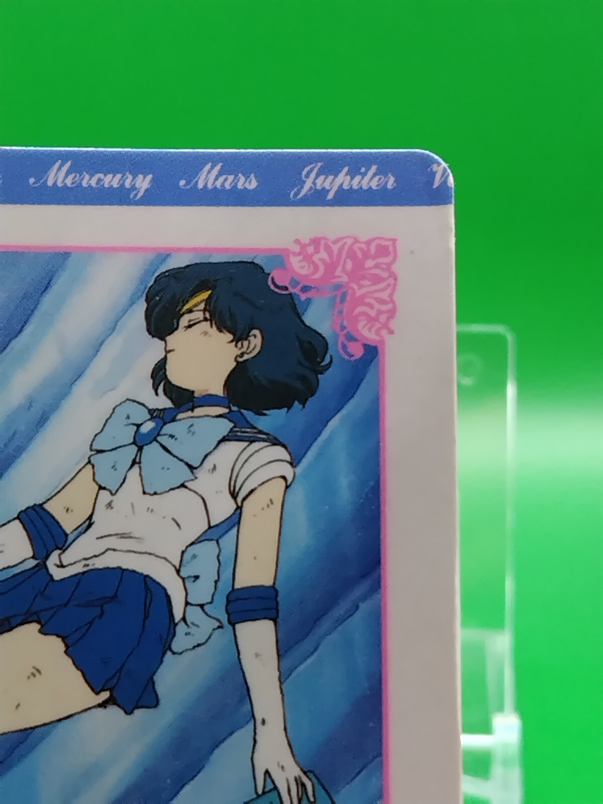 Ami Mizuno Sailor Moon R Card Condition Bandai Naoko Takeuchi Japanese ...