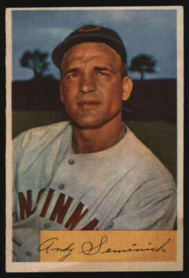 1954 Bowman #172 Andy Seminick VG/VGEX Reds 567856 | eBay