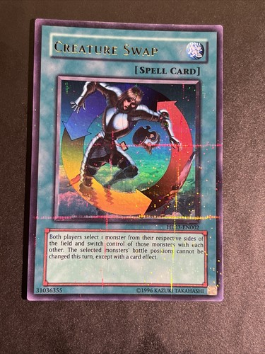 Yu Gi Oh Creature Swap HL03-EN002 Secret Rare Parallel Hobby League ...