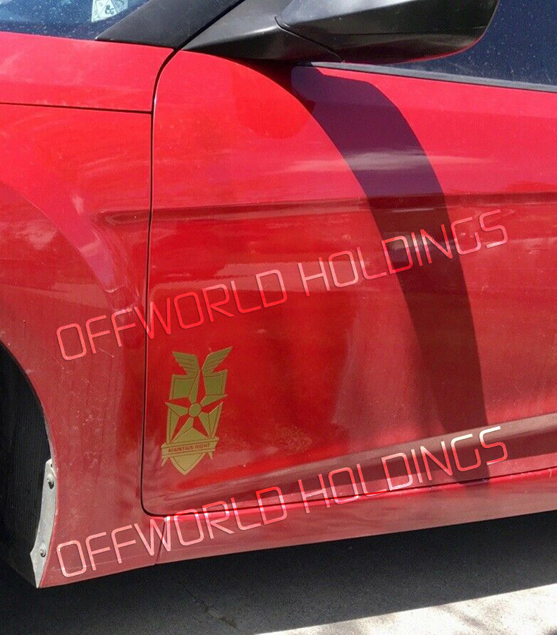 MFP MAD MAX sticker badge MAIN FORCE PATROL Road Warrior Interceptor ...