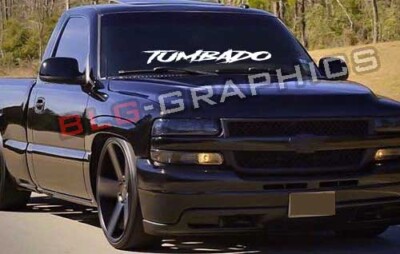 Tumbado Decal Sticker Windshield Window | eBay