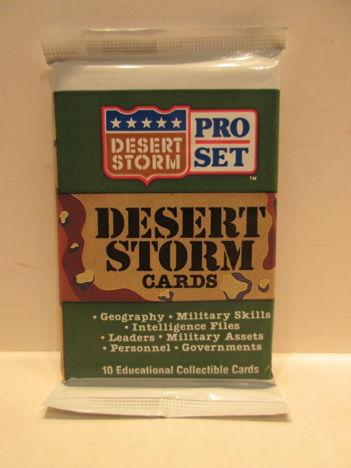 Lot of 35 Desert Storm Trading Cards Pro Set Packs 1991 Sealed Unopened ...