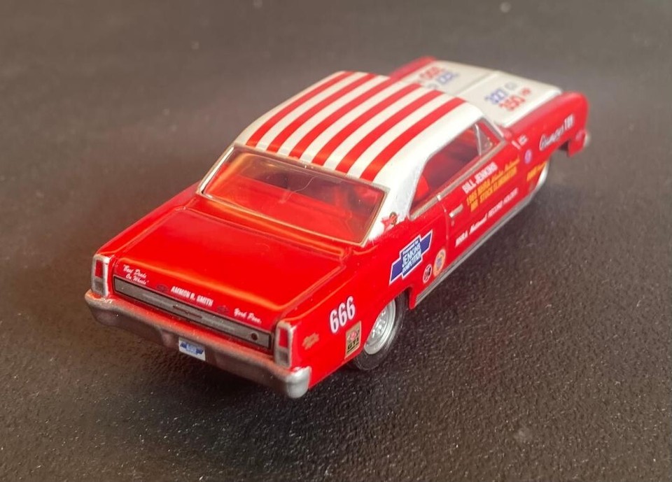 BILL JENKINS GRUMPYS TOY 1966 CHEVY NOVA SS 327 NHRA DRAG STRIP LEGENDS ...