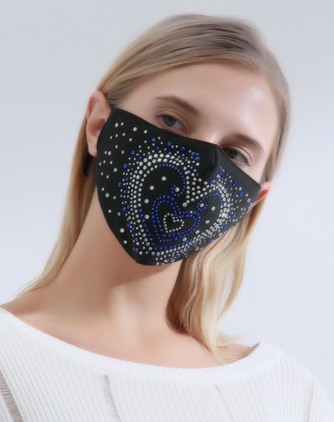 Face Mask Cover Fashion Reusable Washable Breathable Cloth Covering ...