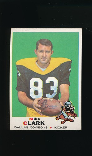 1969 Topps #188 Mike Clark * Kicker * Dallas Cowboys * EX * | eBay