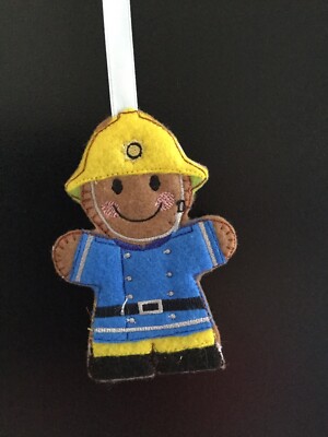 Handmade Christmas /Birthday Hanging Decoration Gingerbread / Ginger ...