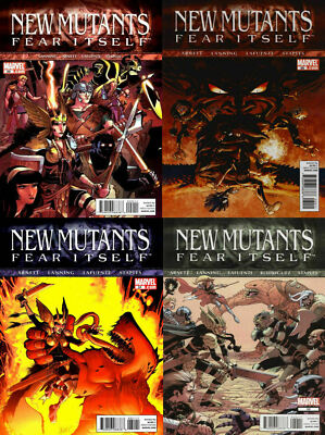 Fear Itself - New Mutants Set Issue # 29 30 31 32 - Marvel Comics 2011 ...
