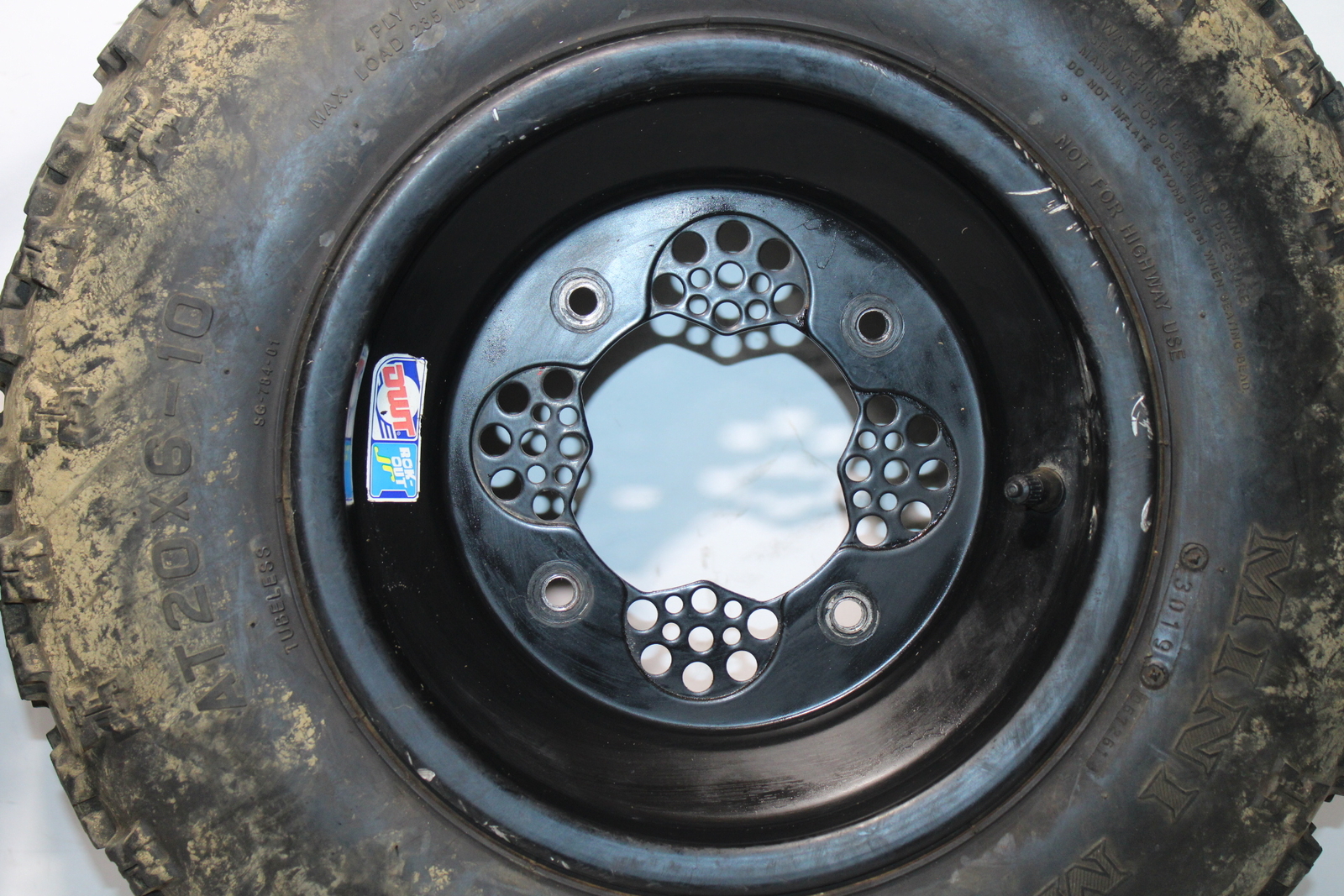 Trx450r Trx450er 400ex LTR450 10x5 DWT Rok-Out Front Wheels Rims And ...