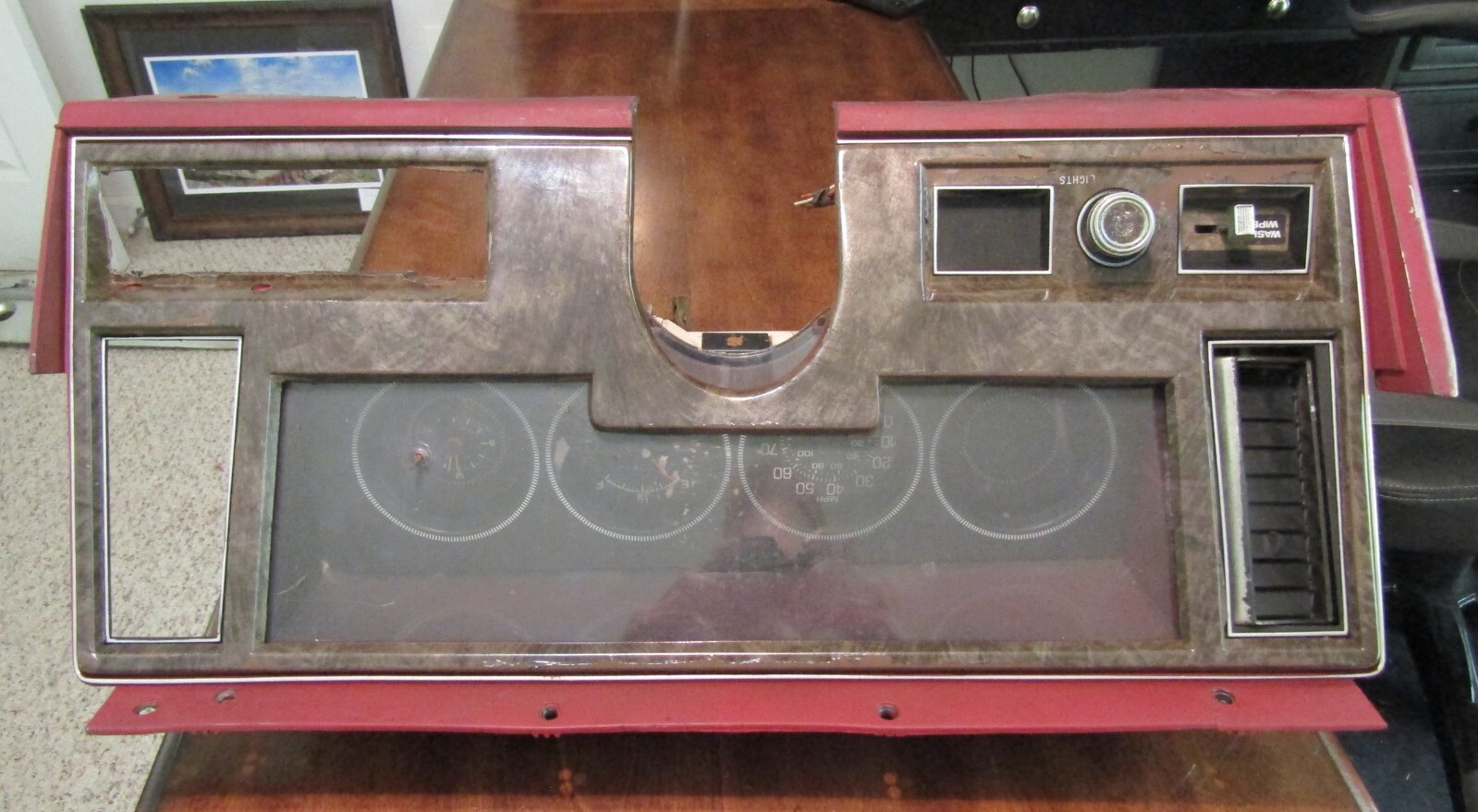 1977 - 1979 Chevy Nova Instrument Cluster Bezel & Gauges | eBay