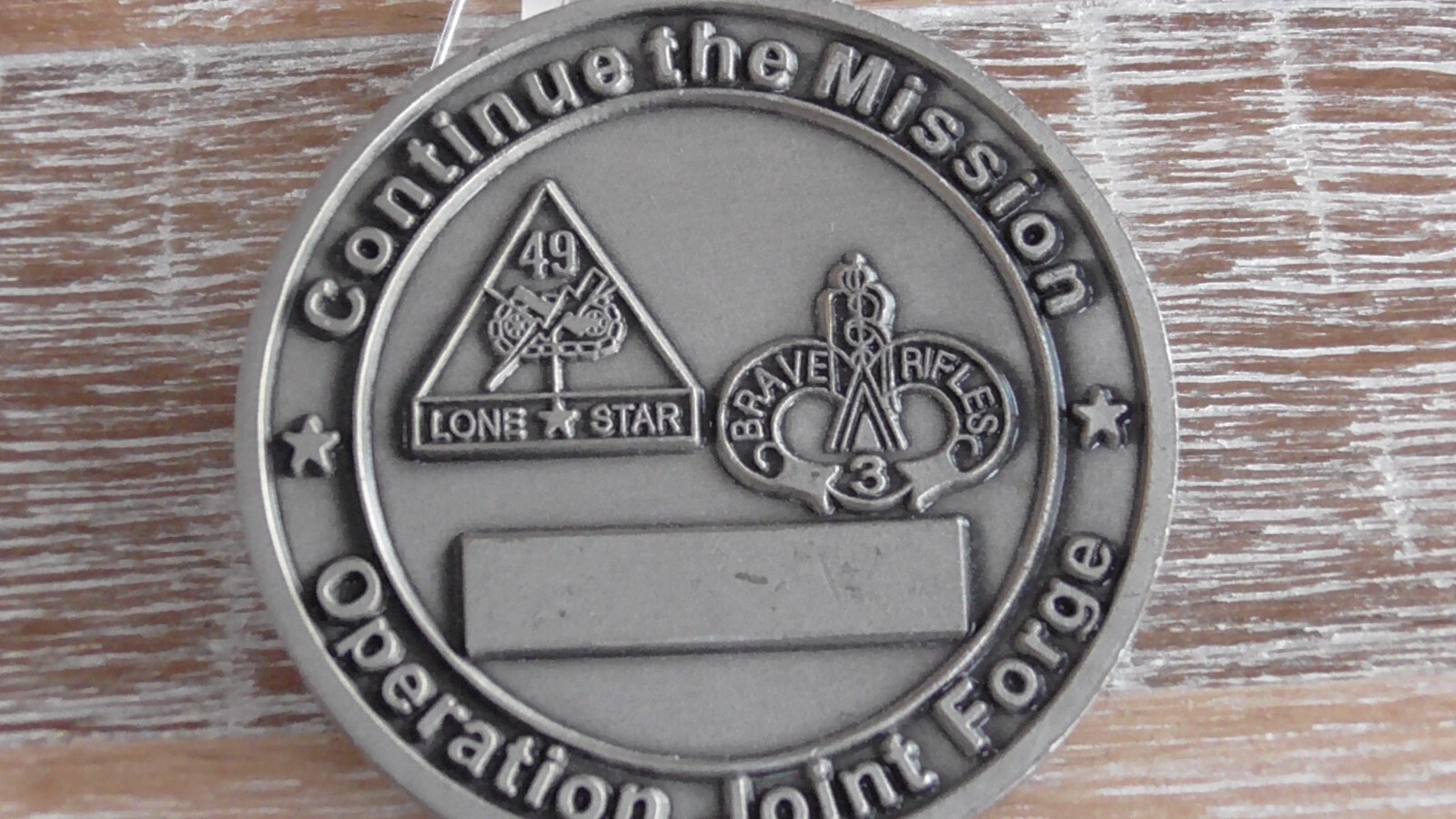 US Army 49th Aviation Brigade Combat Team SFOR-7 Bosnia Challenge Coin ...