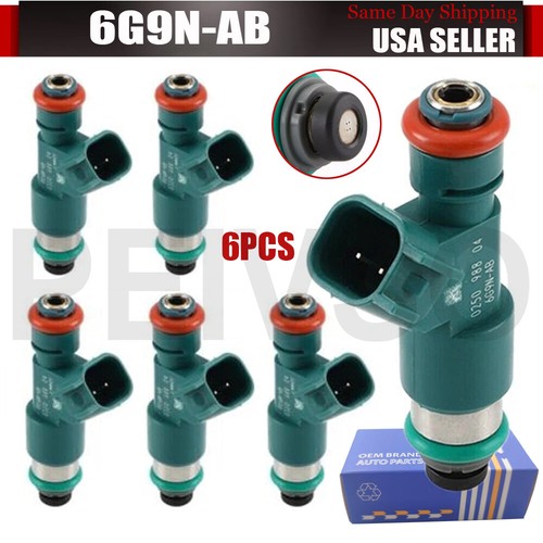 6X Fuel Injector 30777501 6G9N-AB for Volvo XC90 S80 V70 XC60 XC70 XC90 ...