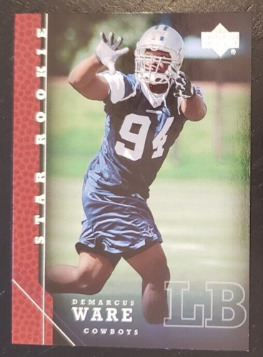2005 Upper Deck #244 DeMarcus Ware Rookie Card "84" HOF | eBay