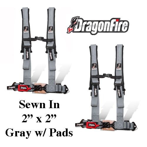 Dragonfire Polaris RZR 900/XP1000 Harness Mount Kit w/4-Pt H Style ...