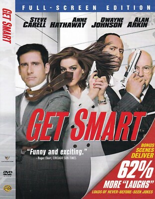 Get Smart (DVD, 2008, Full Screen) Anne Hathaway 85391139775| eBay